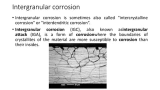 Corrosion in Metal | PPTX | Chemistry | Science