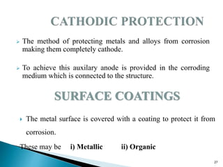 CORROSION.ppt..............,............... | PPT