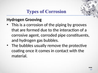 Corrosion engineering presentation - power point | PPTX