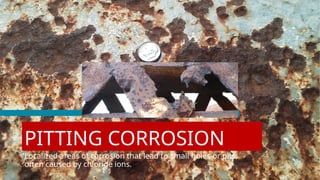 corrosion and materials degradation by jennsel abello | PPTX