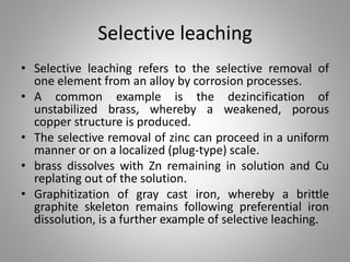 Corrosion metallurgy | PPTX