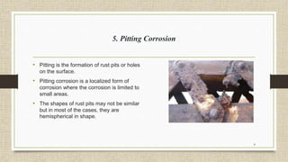 corrosion and its types | PDF