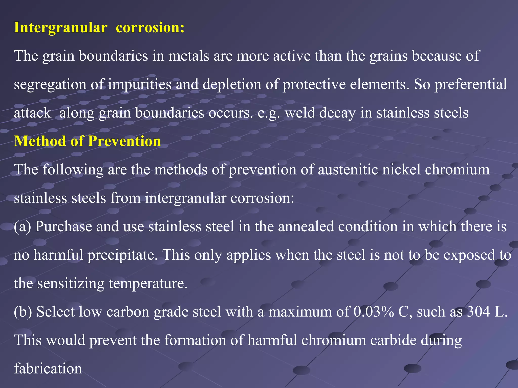 Corrosion And Its Prevention (Electrochemical Interpretation) | PPT