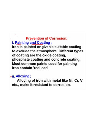 Corrosion and its preventive measures | PDF