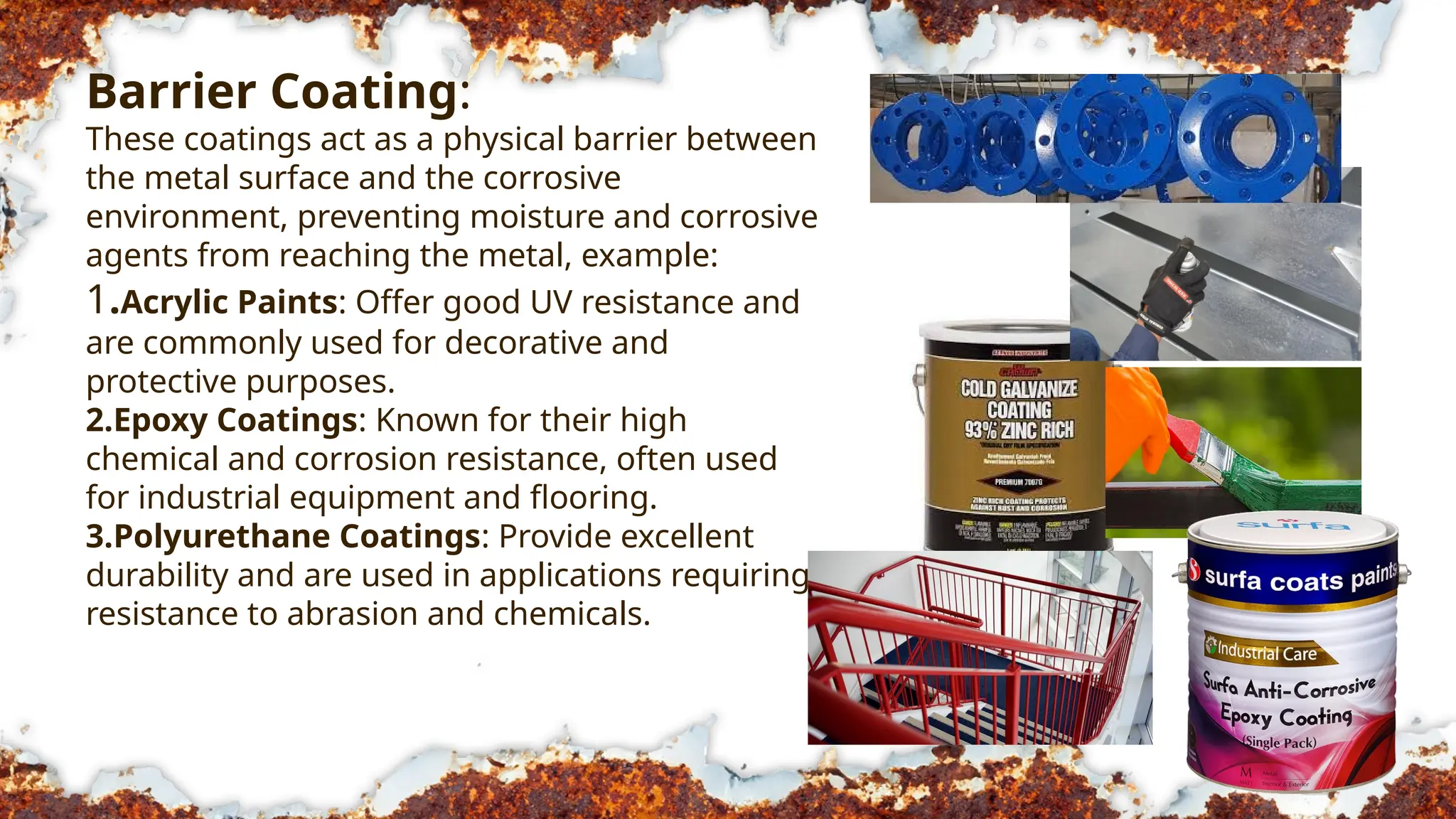 Corrosion and Preventqwing coatings.pptx | Chemistry | Science