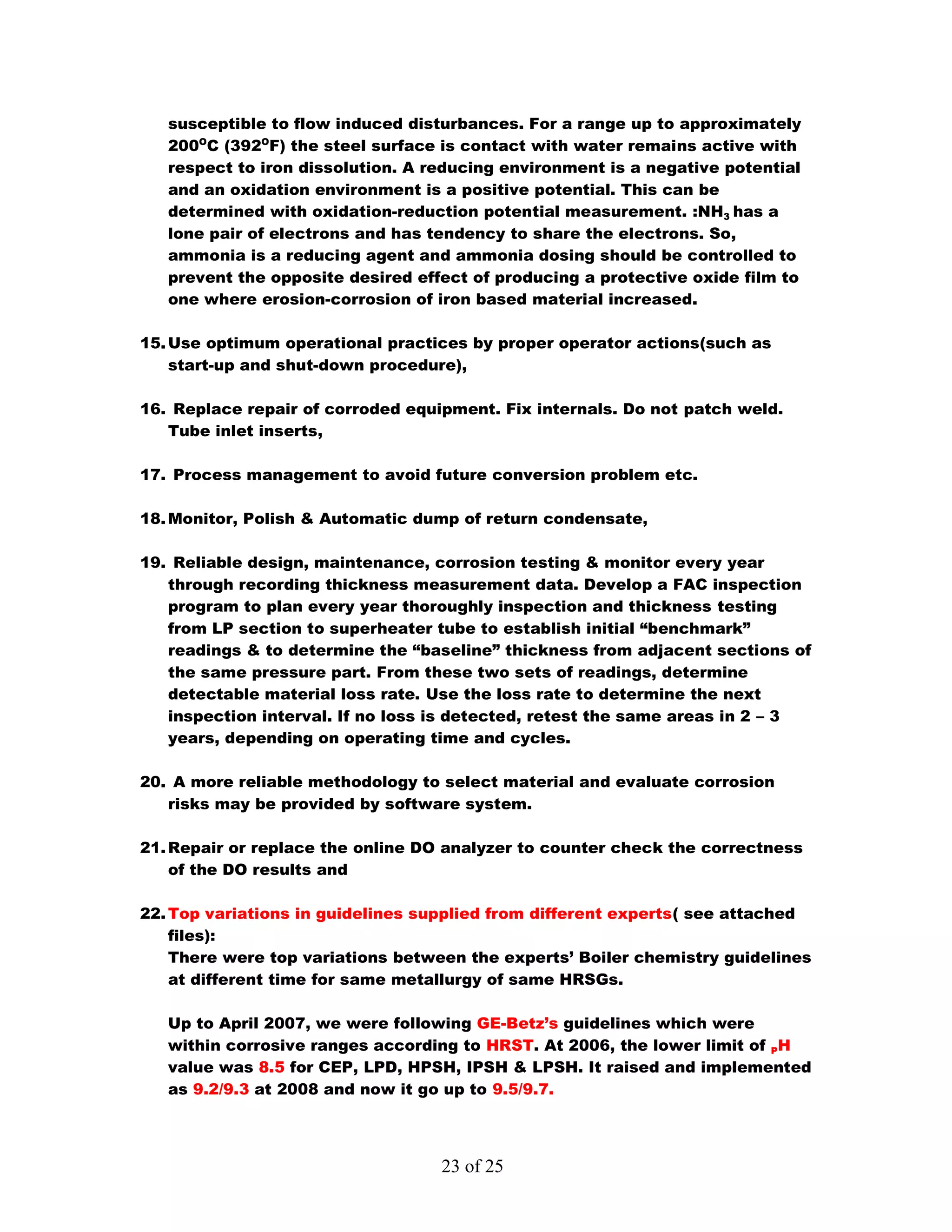 Corrosion assessment & recommendations | PDF
