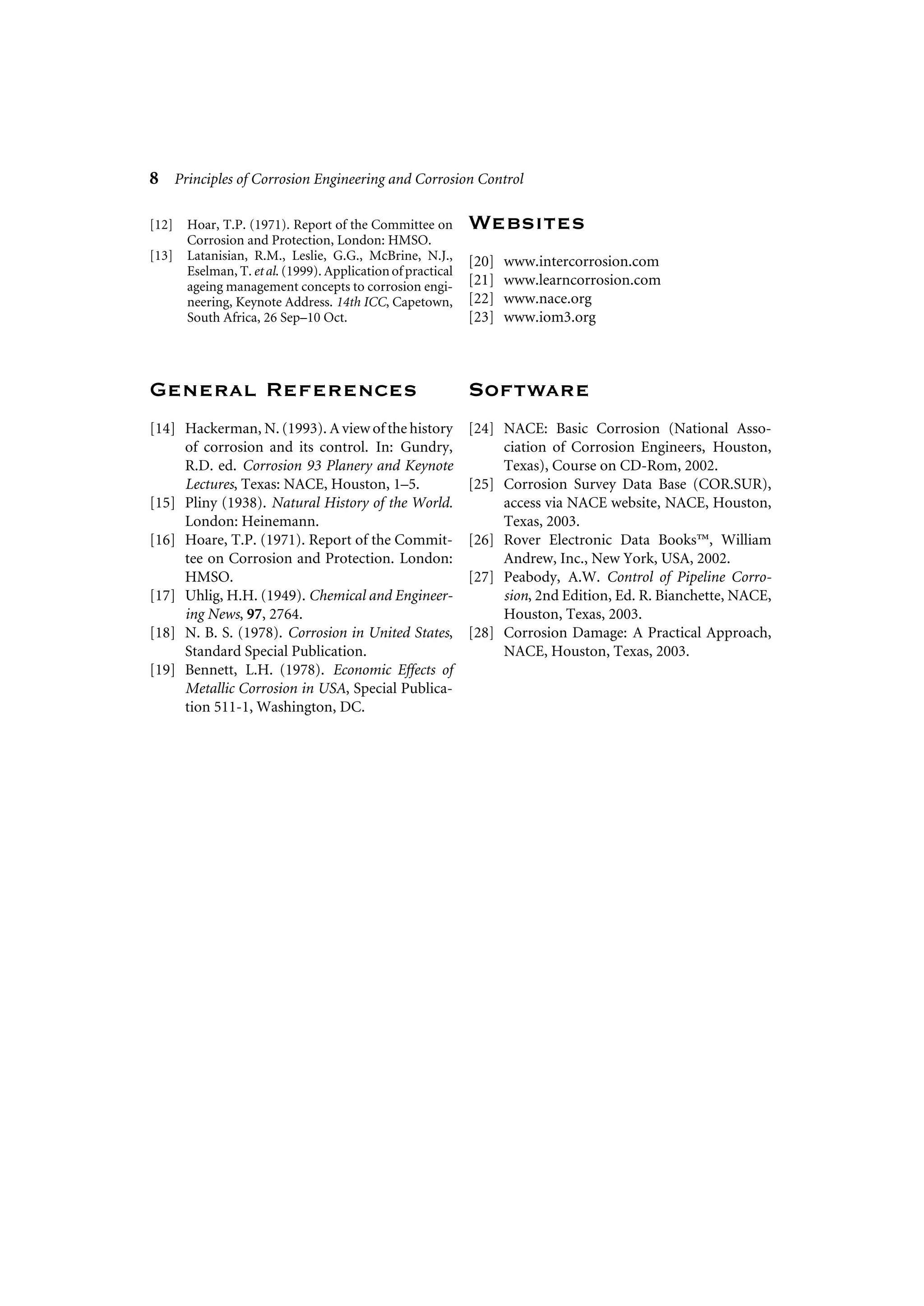 Principles of Corrosion Engineering and Corrosion Control | PDF