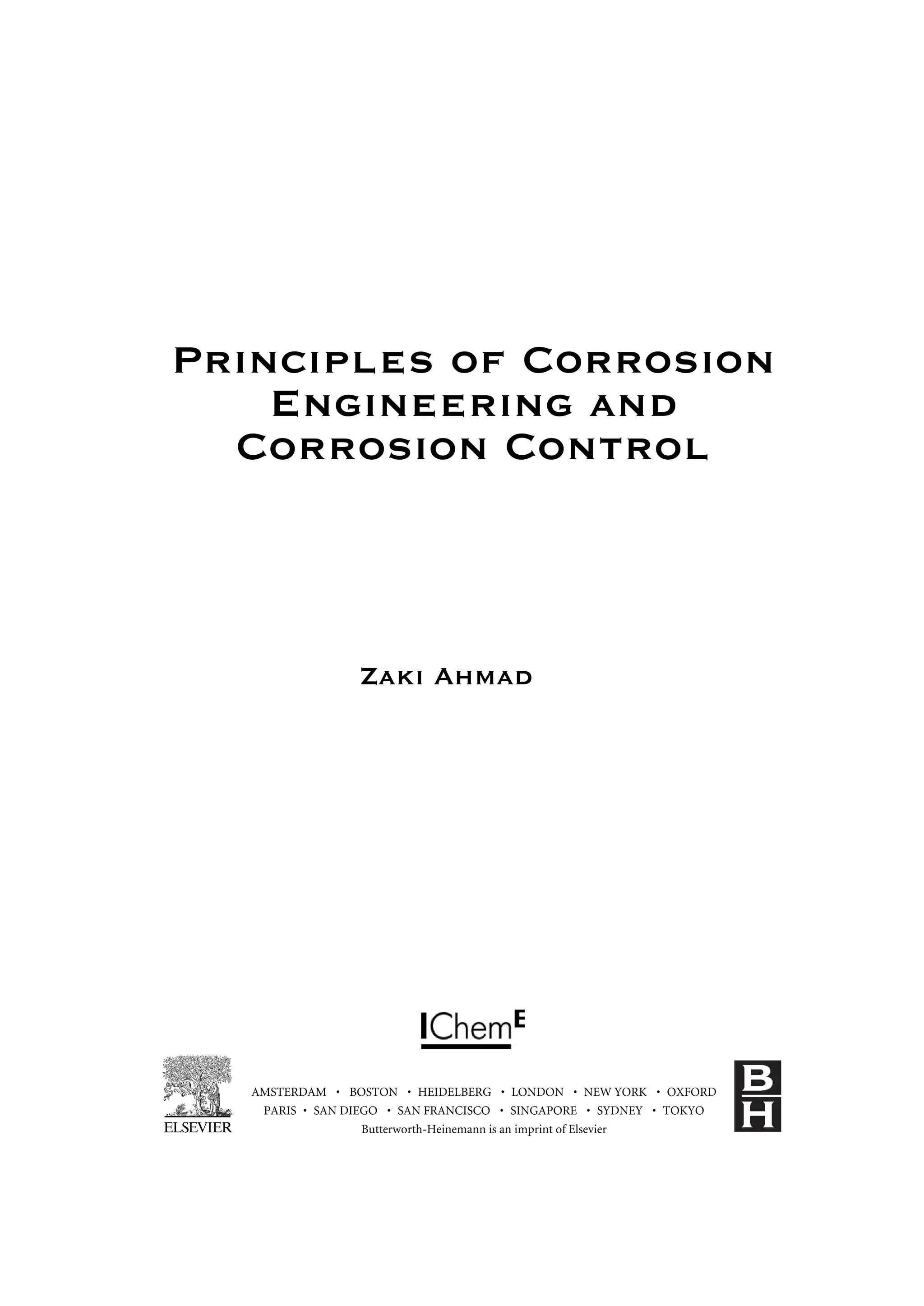 Principles of Corrosion Engineering and Corrosion Control | PDF