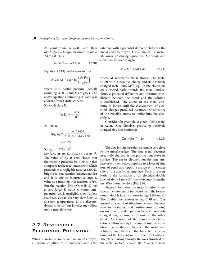 Principles of Corrosion Engineering and Corrosion Control | PDF ...