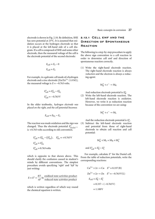 Principles of Corrosion Engineering and Corrosion Control | PDF ...