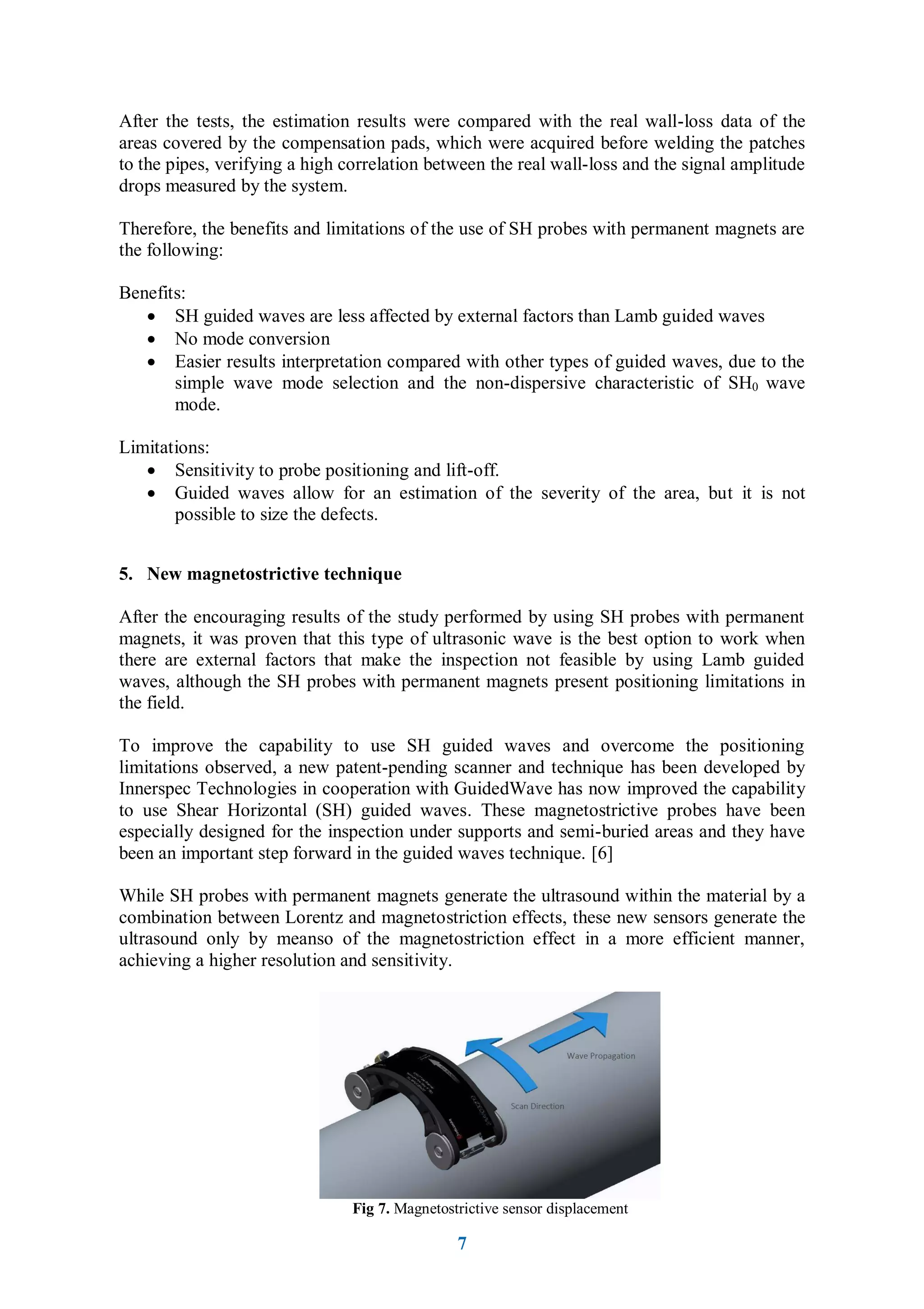 Corrosion detection under pipe supports using EMAT Medium Range Guided Waves | PDF