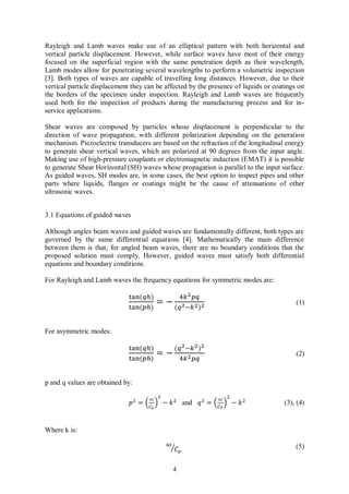 Corrosion detection under pipe supports using EMAT Medium Range Guided Waves | PDF