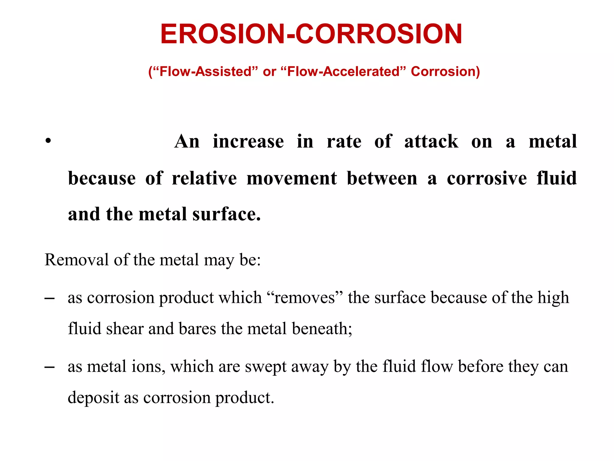 Corrosion failures | PPTX