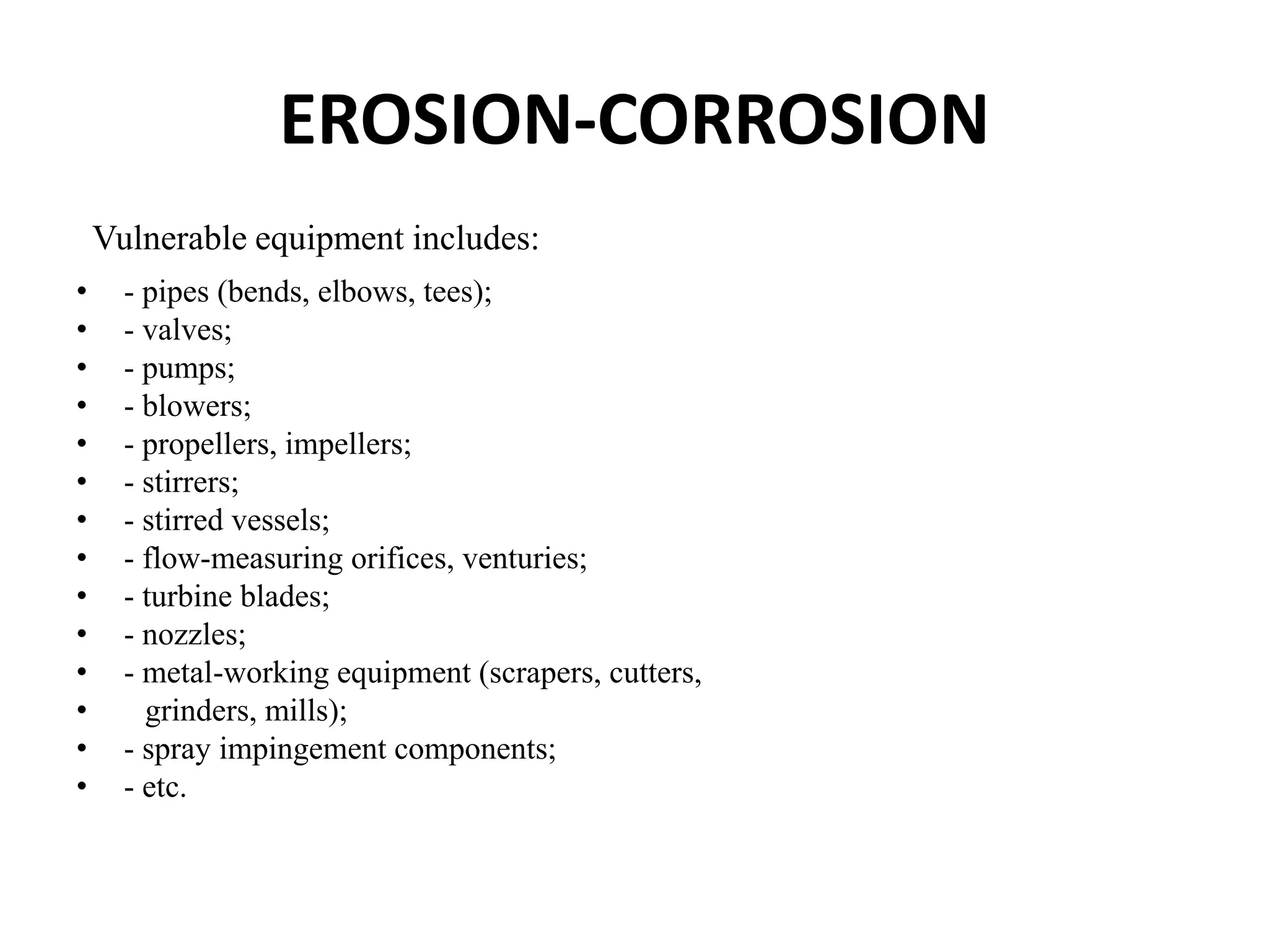 Corrosion failures | PPTX