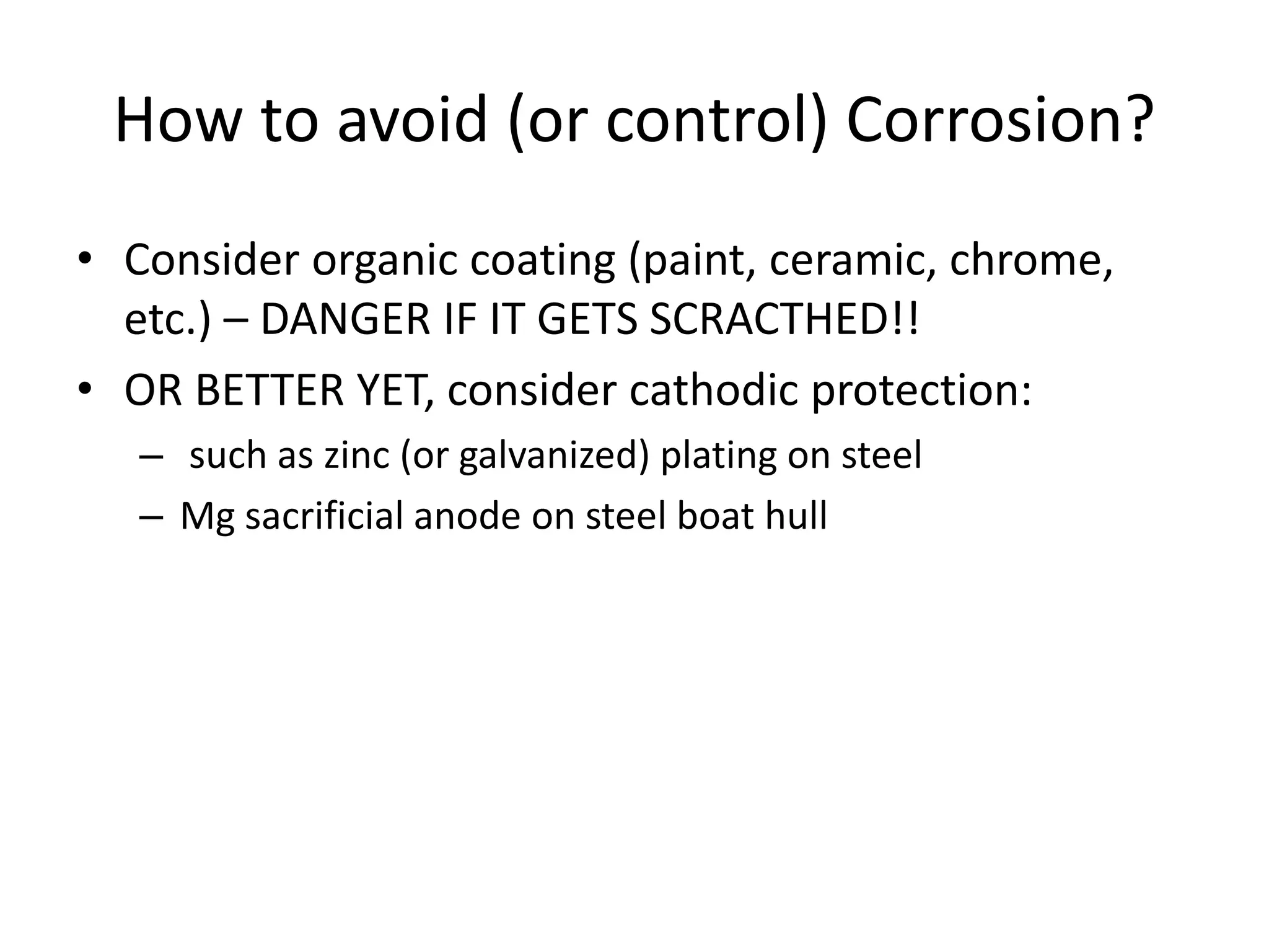 Corrosion failures | PPTX
