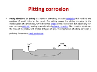 Corrosion failures | PPTX