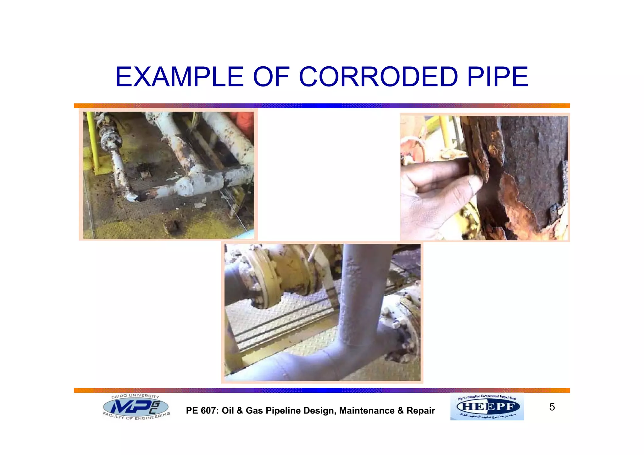 Corrosion in pipeline | PDF