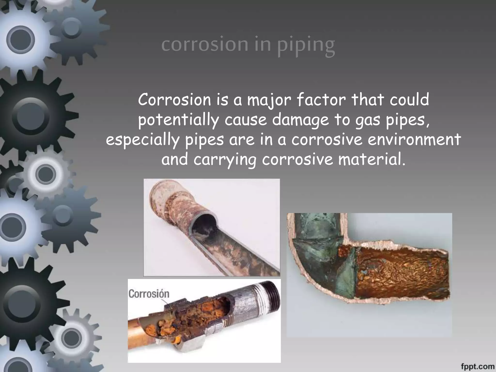 Corrosion in piping | PPTX