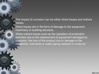 Corrosion in piping | PPTX