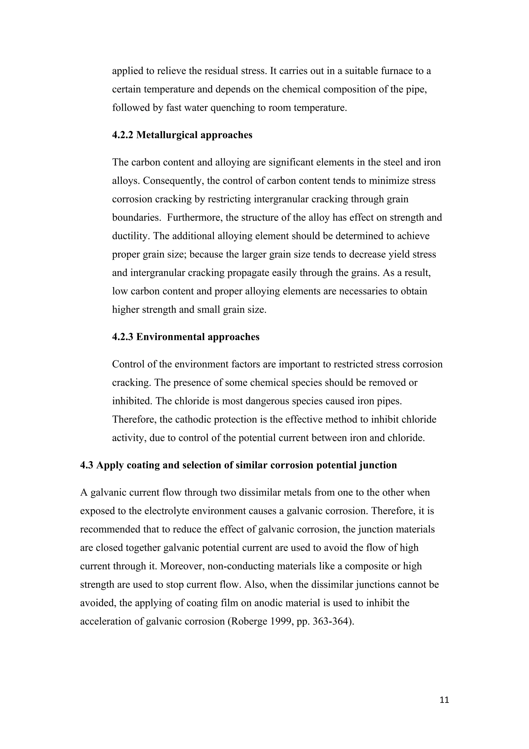 Corrosion inspection in oil and gas pipeline | DOC