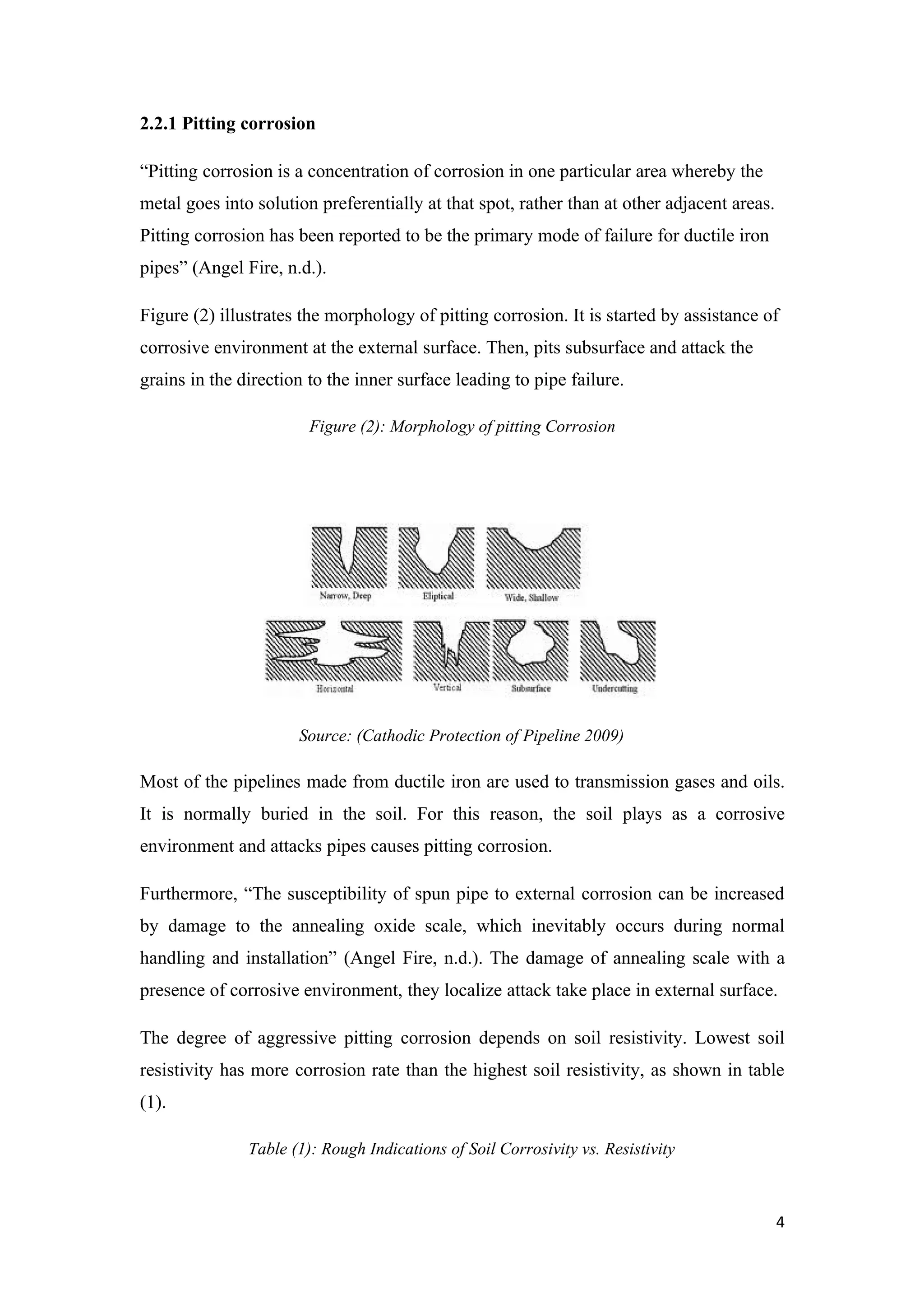 Corrosion inspection in oil and gas pipeline | DOC