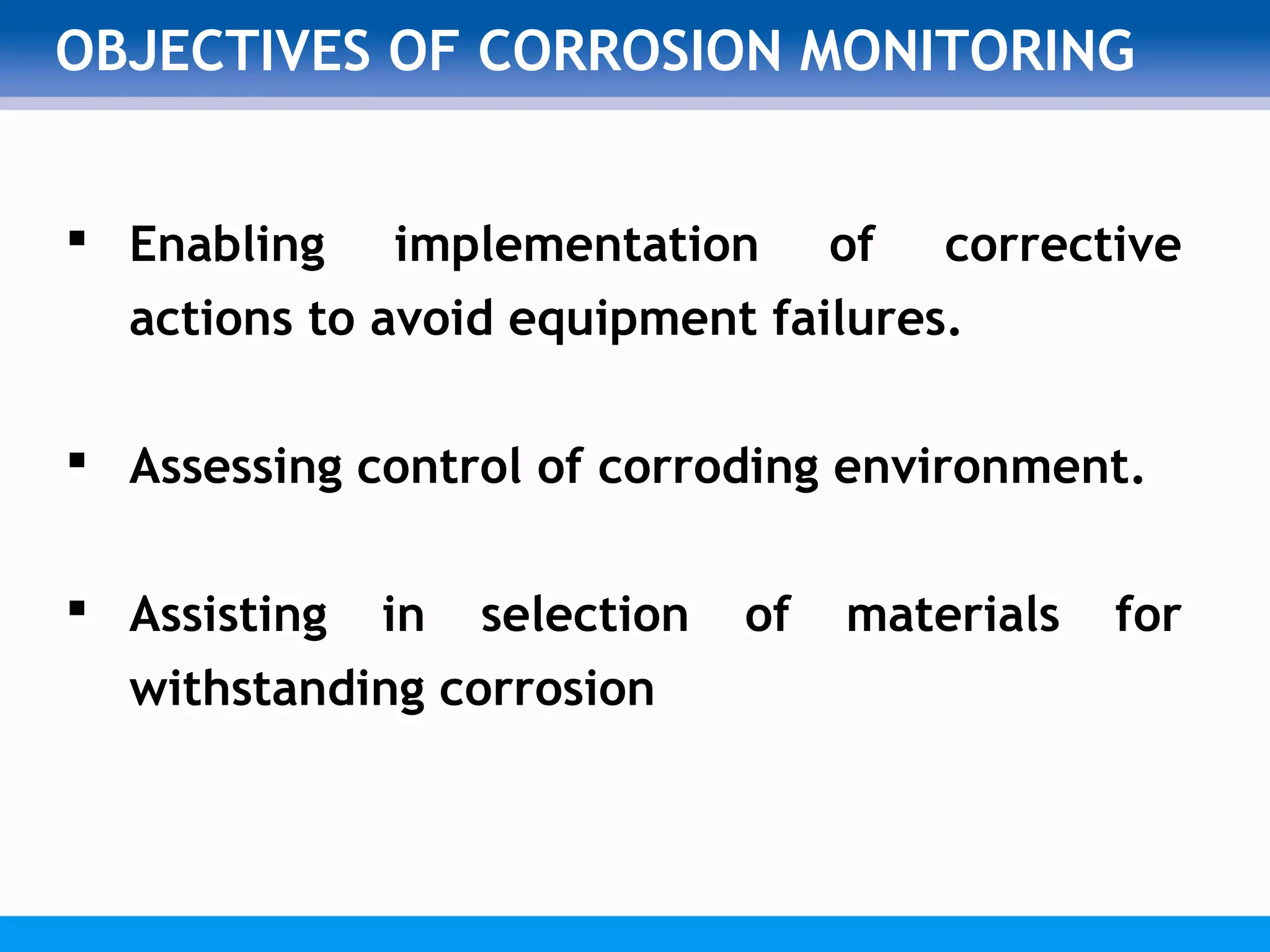 Corrosion monitoring in petroleum refineries | PPT