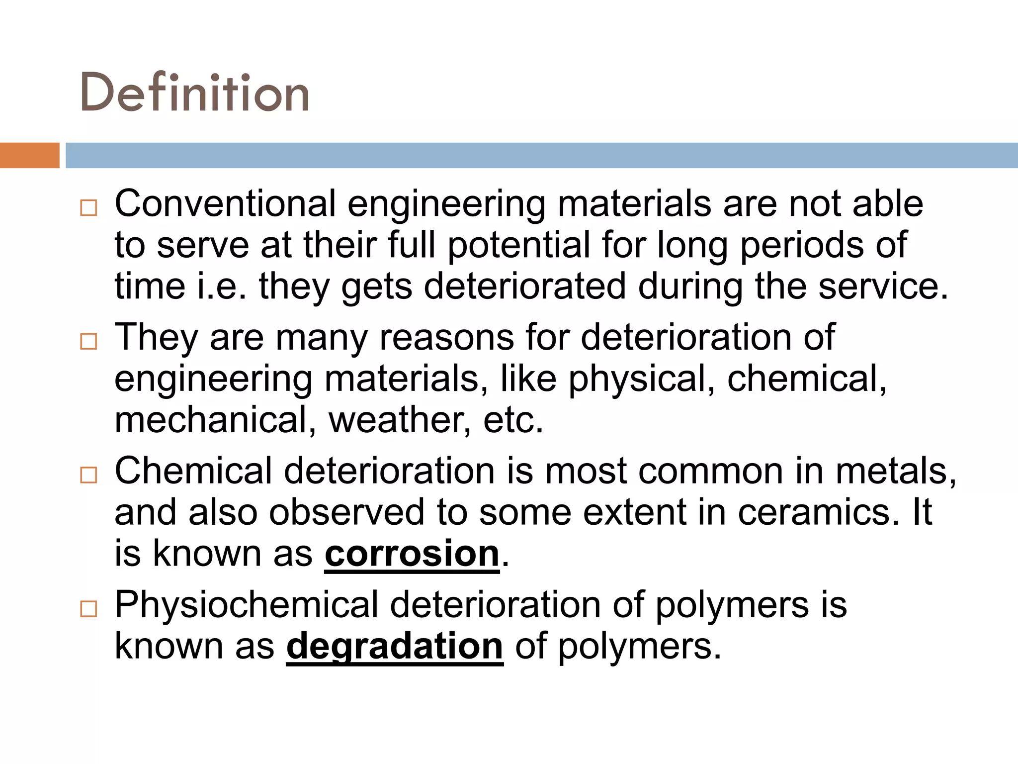 Corrosion of material - Engineering Metallurgy | PDF