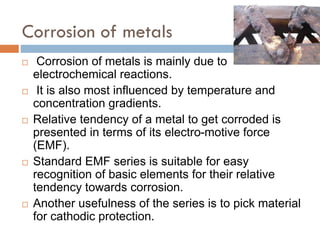 Corrosion of material - Engineering Metallurgy | PDF