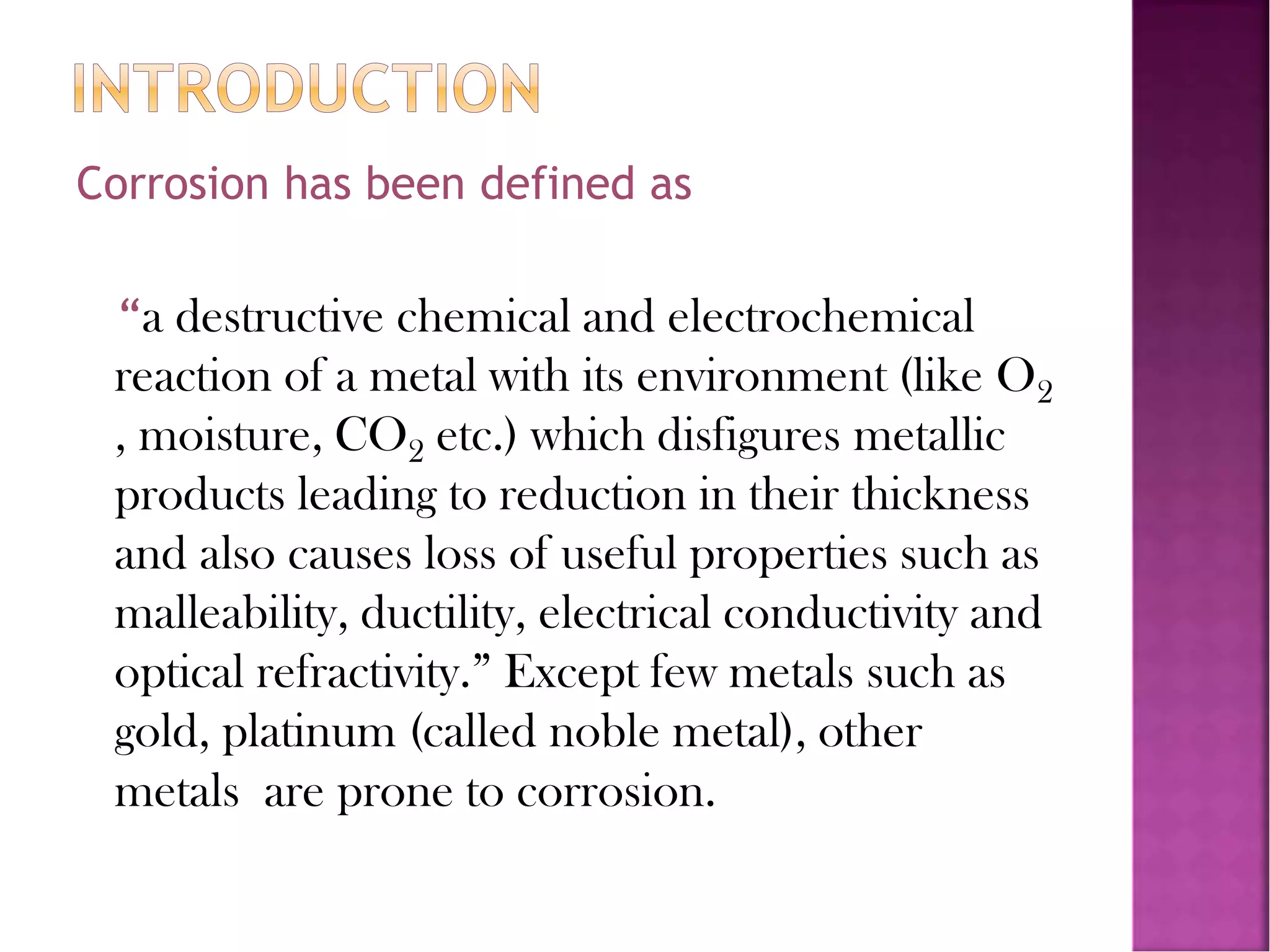 Corrosion ppt part 1 | PDF