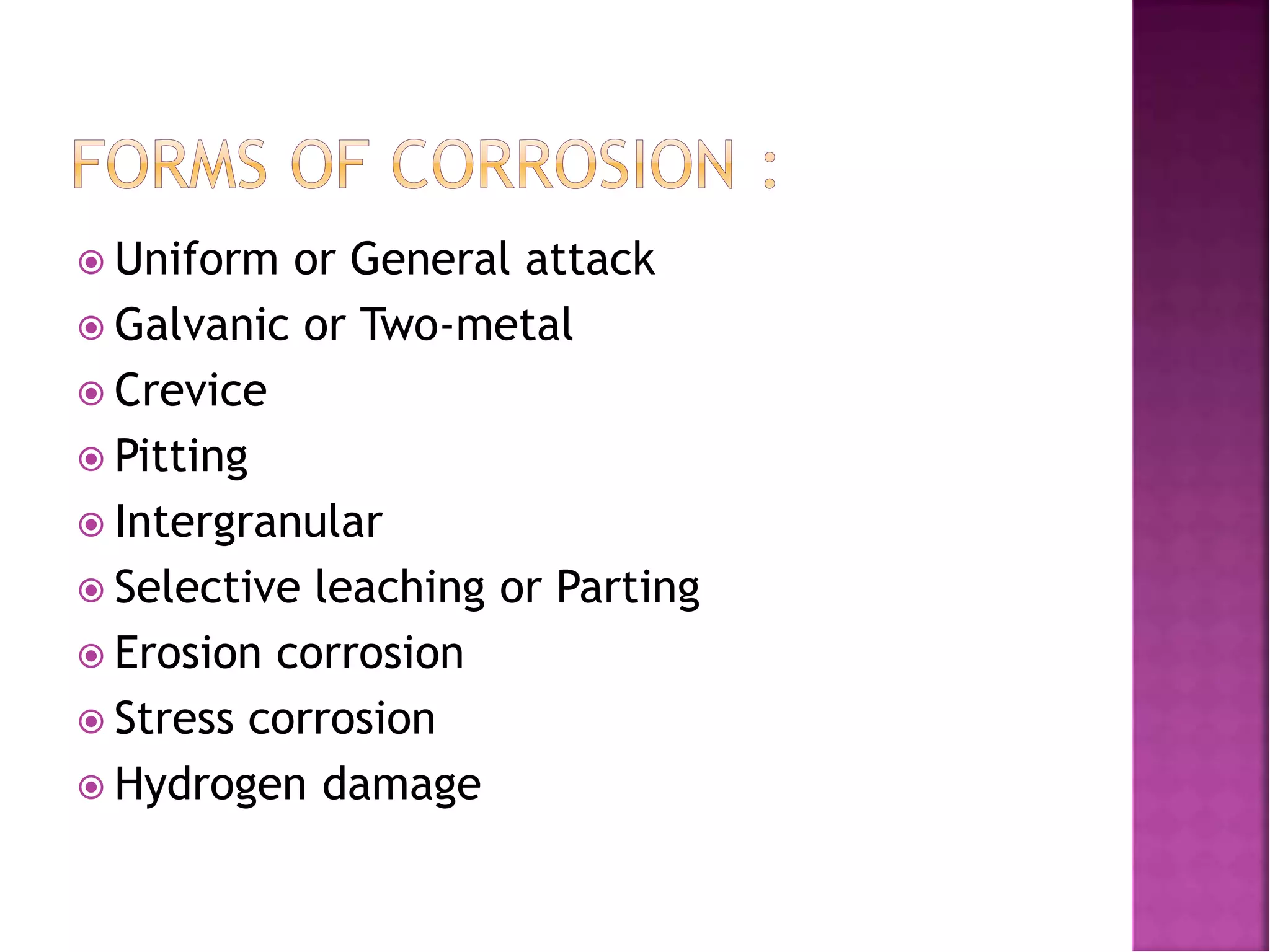 Corrosion ppt part 1 | PDF