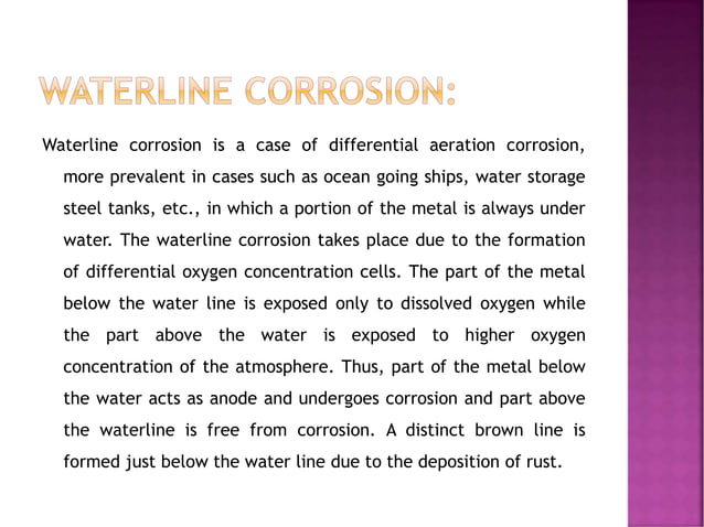 Corrosion ppt part 1 | PDF | Chemistry | Science