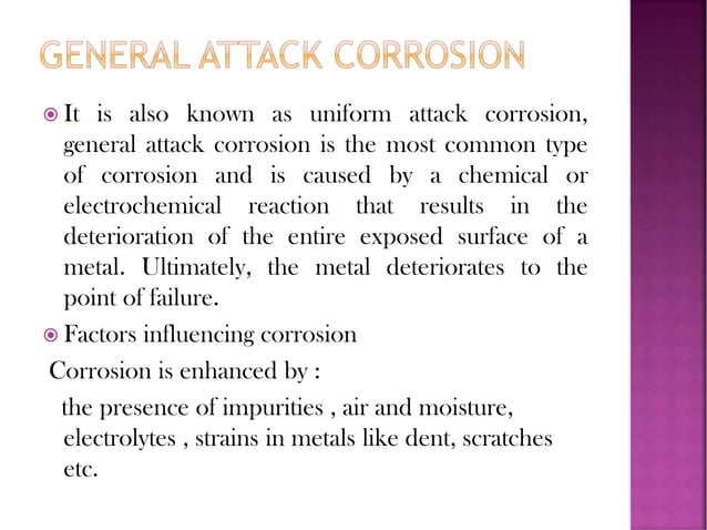 Corrosion ppt part 1 | PDF | Chemistry | Science