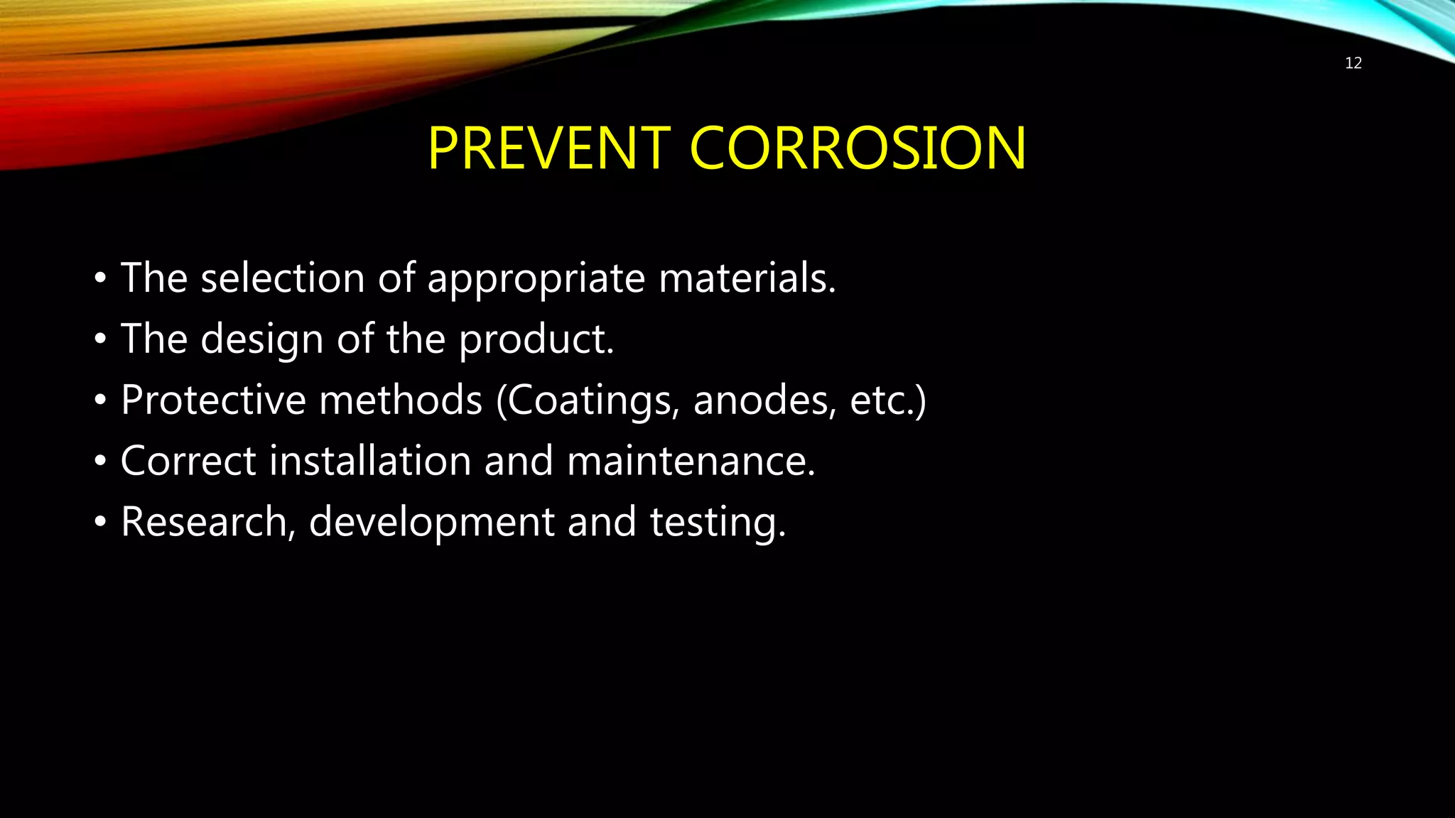 Corrosion presentation | PPTX