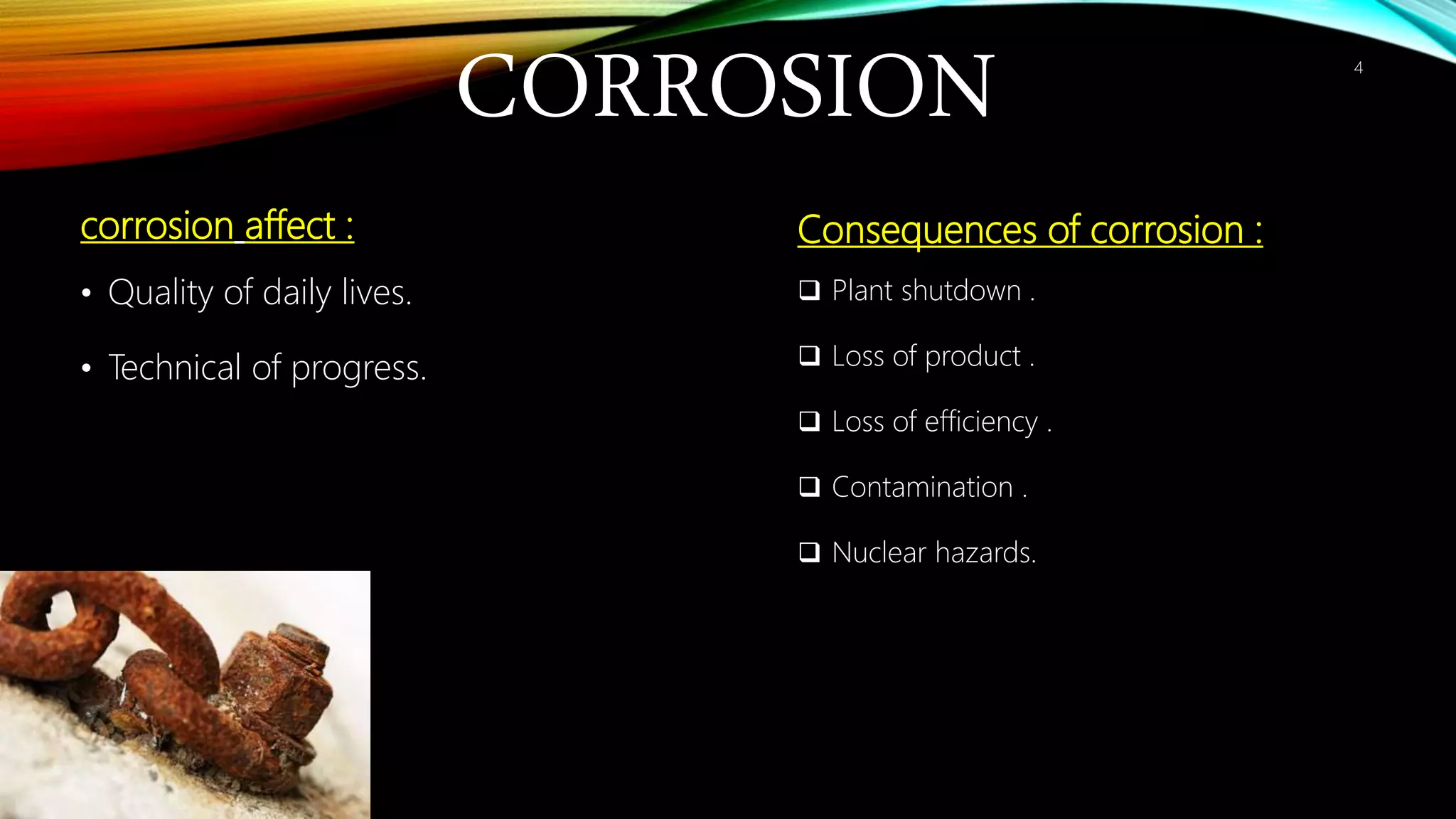 Corrosion presentation | PPTX