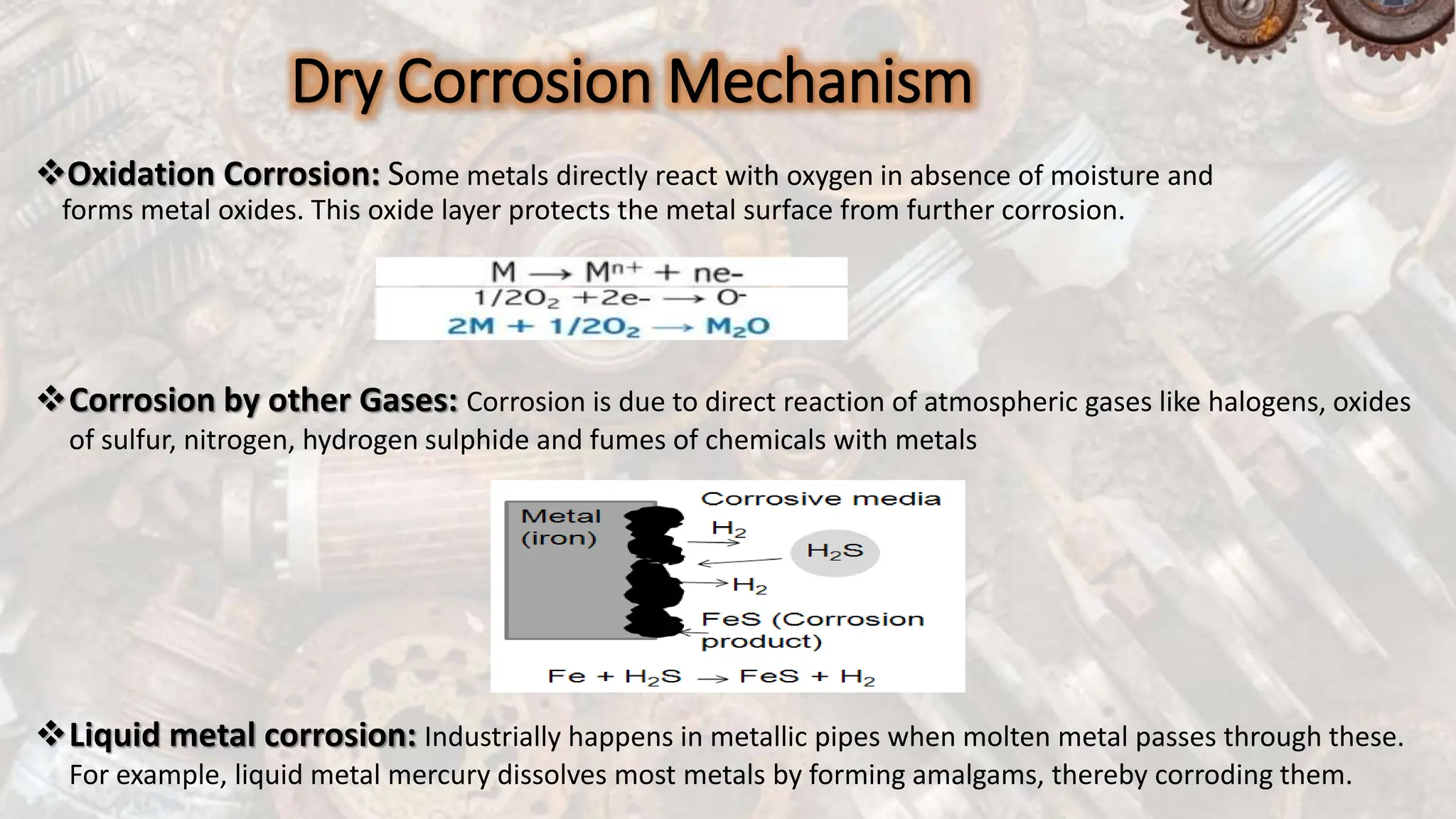 Introduction to Corrosion & the types.pptx | Chemistry | Science
