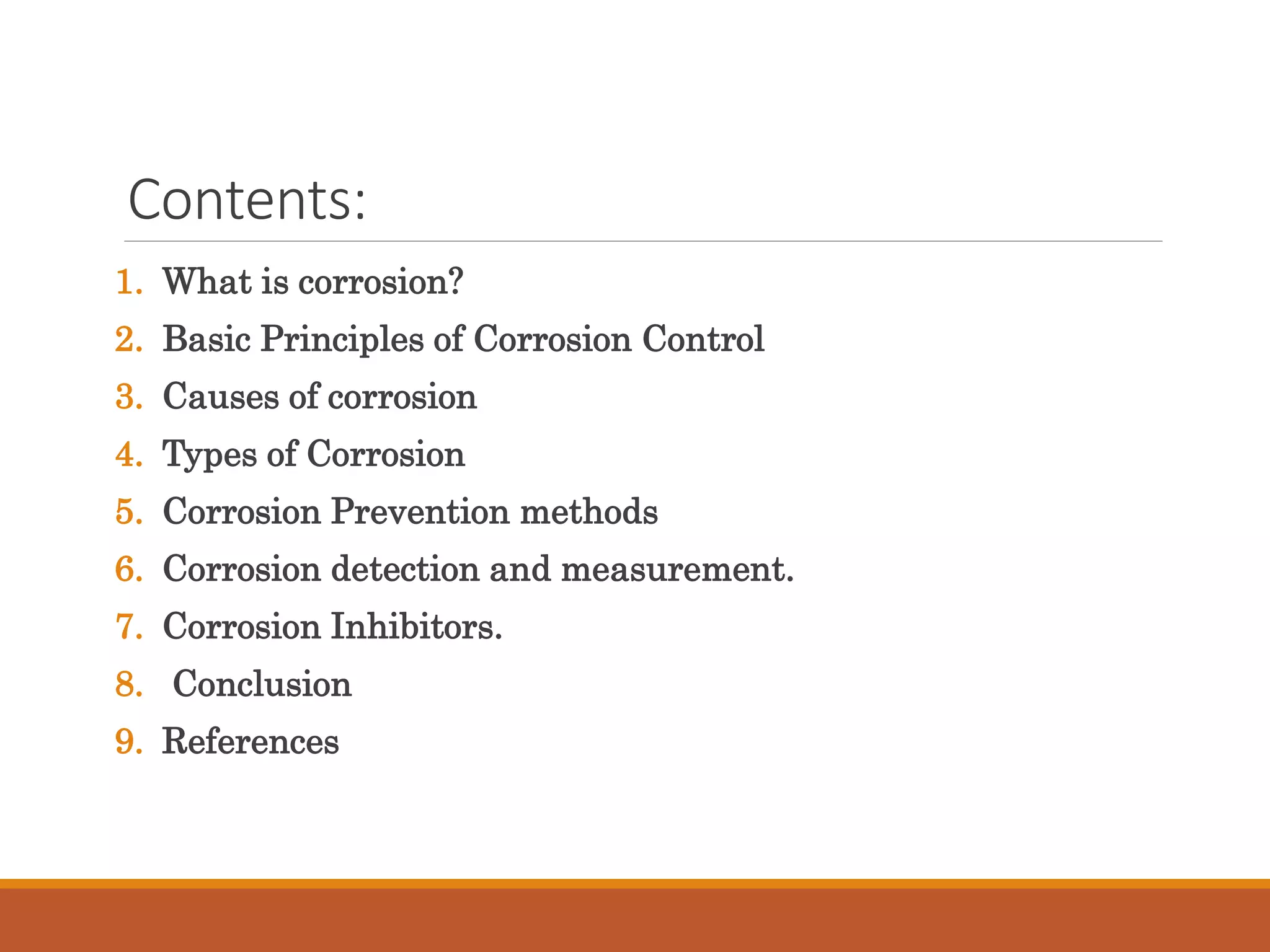 Corrosion and its preventive measures | PPTX