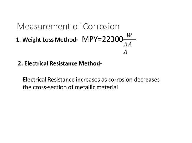 Corrosion and its preventive measures | PPTX