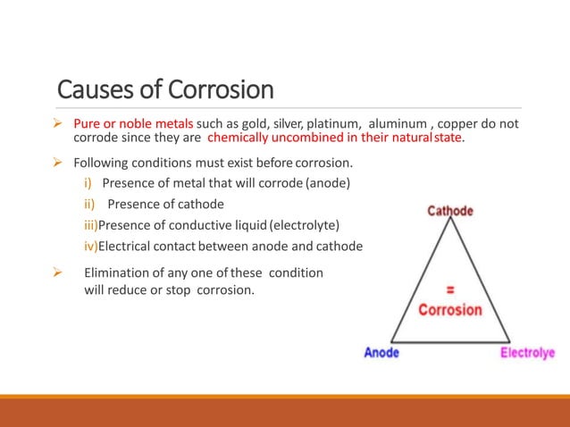 Corrosion and its preventive measures | PPTX