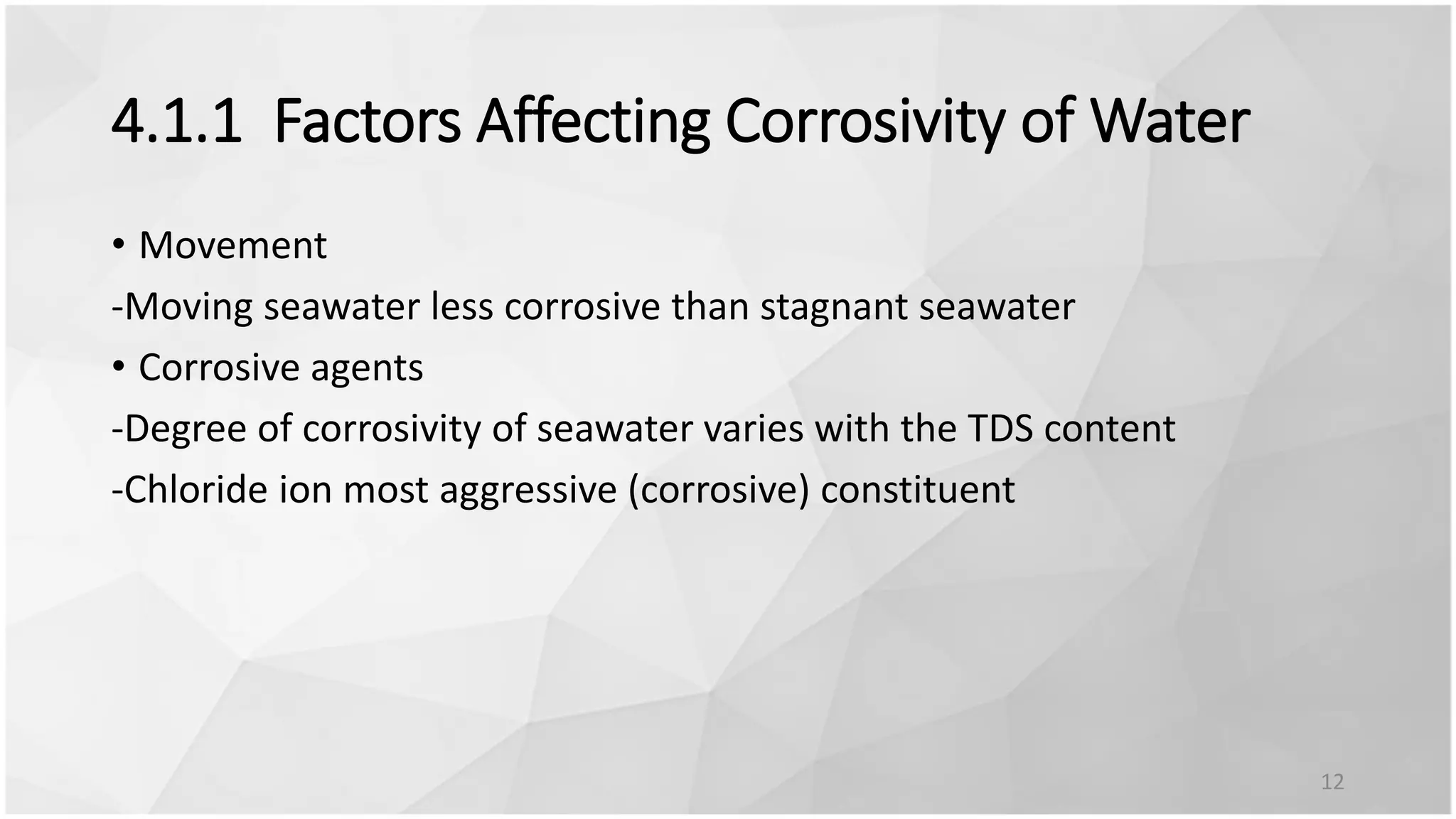 Design for Corrosion Resistance and Environment Control | PDF