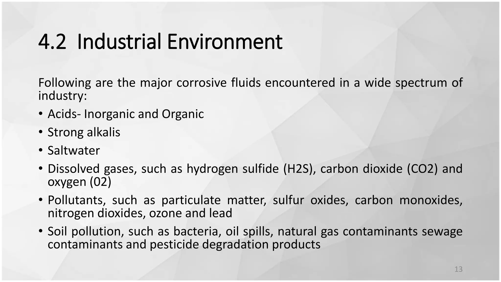 Design for Corrosion Resistance and Environment Control | PDF