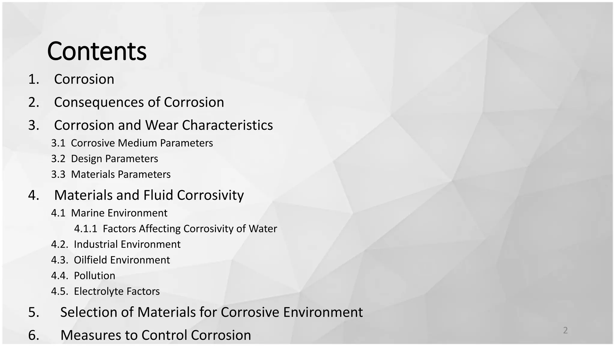 Design for Corrosion Resistance and Environment Control | PDF