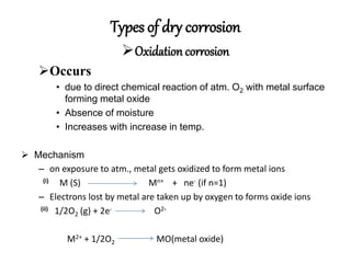 Corrosion seminar 1 | PPTX