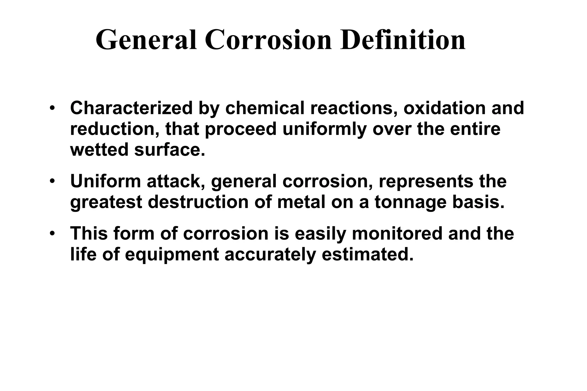 Corrosion Sl Part Two | PPT