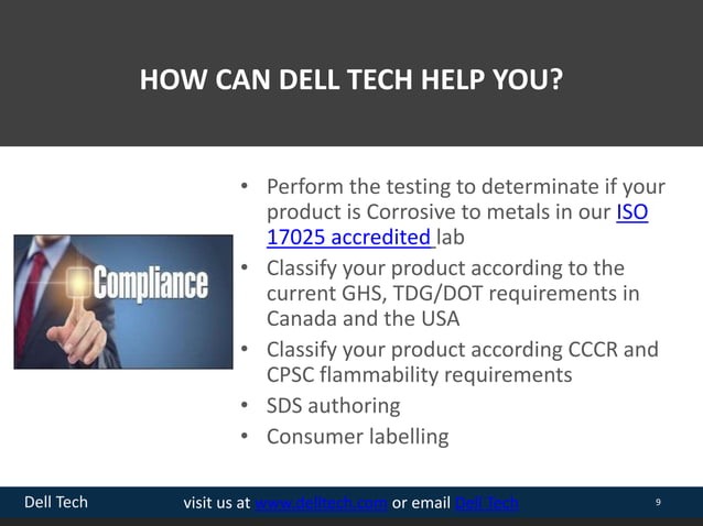 UN TDG Corrosion to Metals | PPTX
