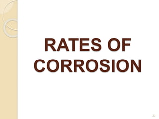 Corrosiontypesandrates1 140321235444-phpapp02 | PPT
