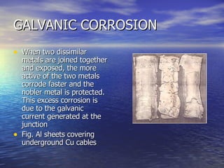 CORROSIVE DAMAGE IN METALS AND ITS PREVENTION | PPT