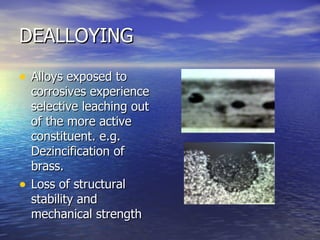 CORROSIVE DAMAGE IN METALS AND ITS PREVENTION | PPT