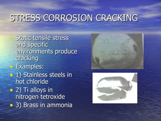 CORROSIVE DAMAGE IN METALS AND ITS PREVENTION | PPT
