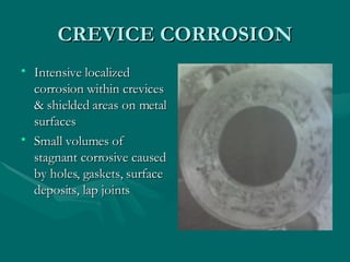 Corrosive Damage In Metals & Its Prevention | PPT