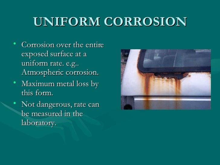 Corrosive Damage In Metals & Its Prevention